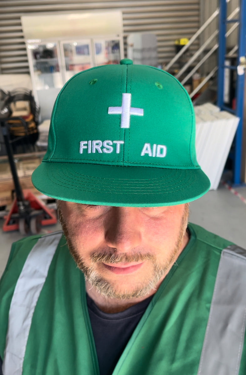 Stylish Green First Aid Cap | 3D embroidered – DH Rallysport by ...